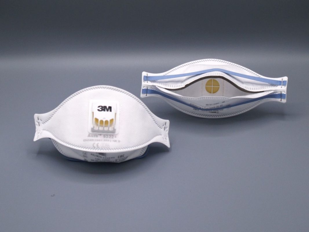 FFP2 Maske 3M 9322+ – Komfortabel und zuverlässig schützen