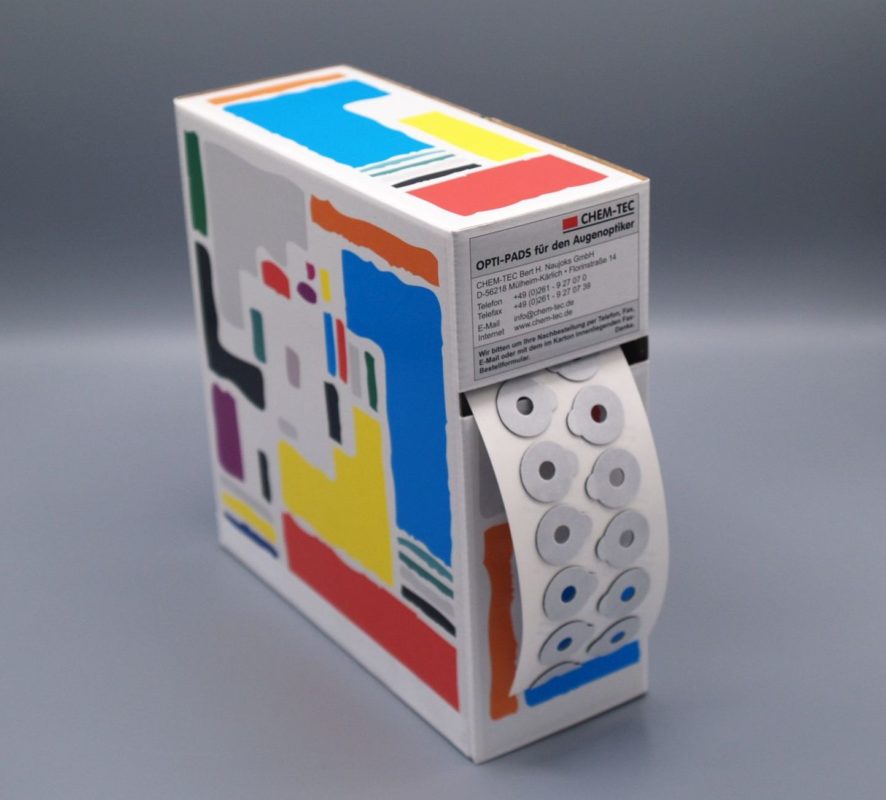 OPTI 923 – Runde Pads, 1.000/2.000 St., leicht entnehmbar