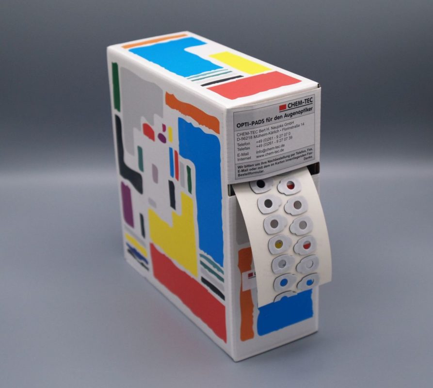 Klebepads für Optiker: OPTI 413 von CHEM-TEC